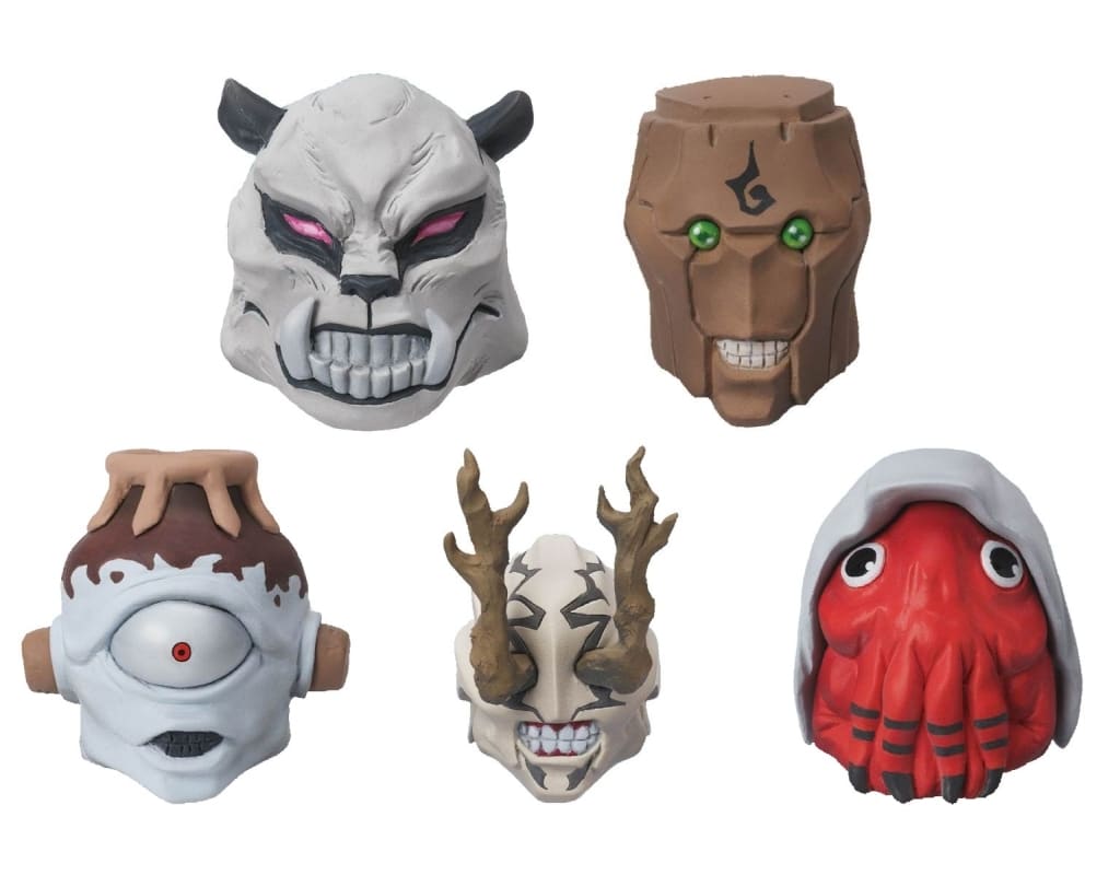5-Type Set "Jujutsu Kaisen Mask Collection" | Toy Hobby | Suruga-ya.com