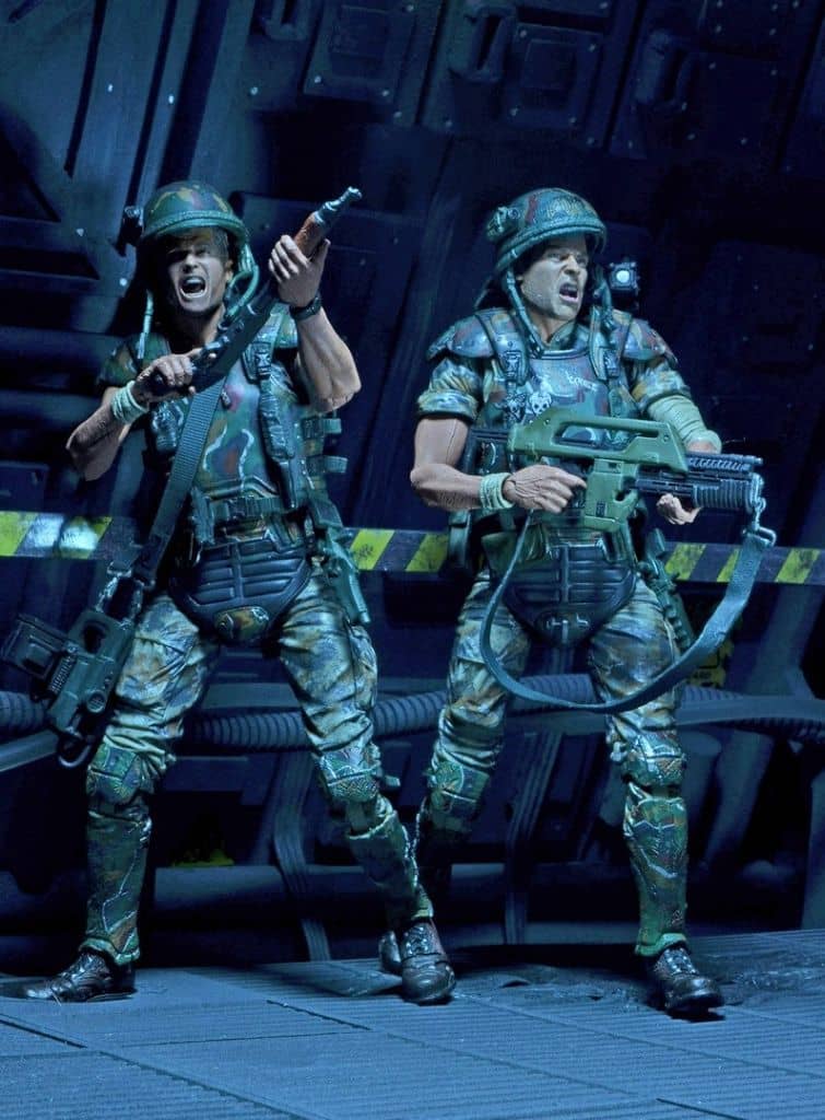 Figure Dwayne Hicks & William Hudson 2 pk (2 pieces set) "Alien 2" 30th ...