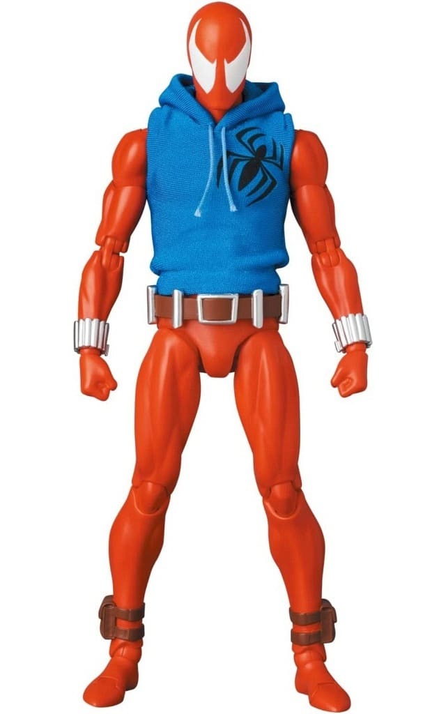 MAFEX SCARLET SPIDER (COMIC Ver.) "Amazing Spider-Man" Action Figure No ...