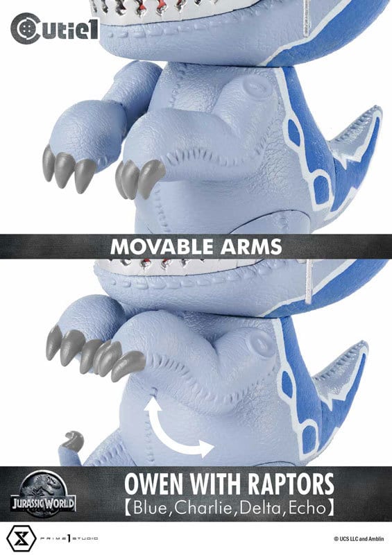 Cutie One Owen and Raptor Sisters, Blue Charlie Delta Echo Set ...