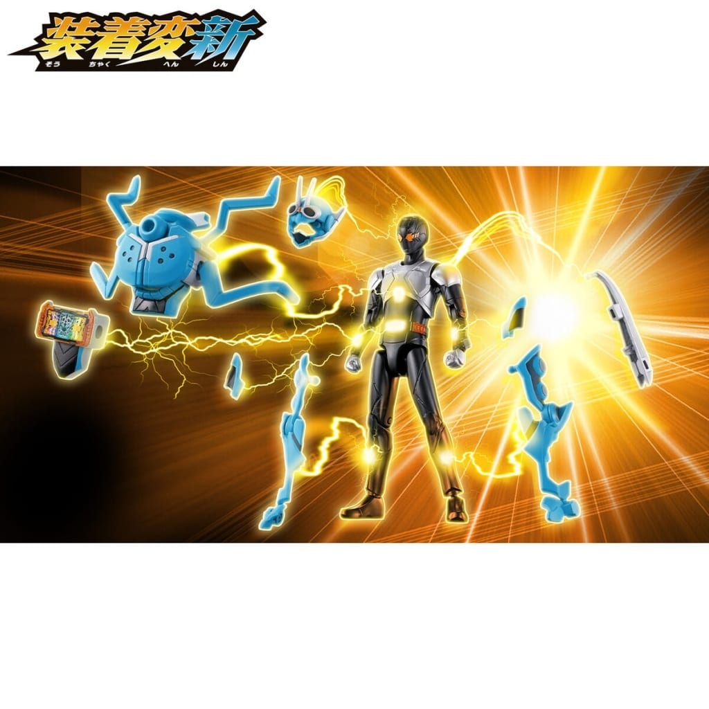 Figure Kamen Rider Gachard 1 Steamhopper & Appare Skatebo & Antressler ...