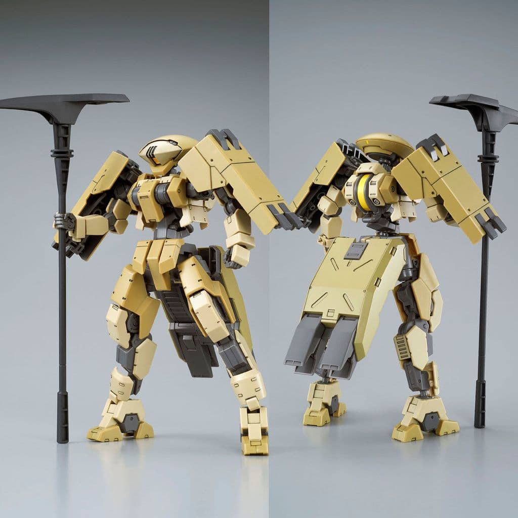 Plastic model 1/144 HG EB-04jc4 ゲイレールシャルフリヒター & UGY-R41 Landman Rodi ...