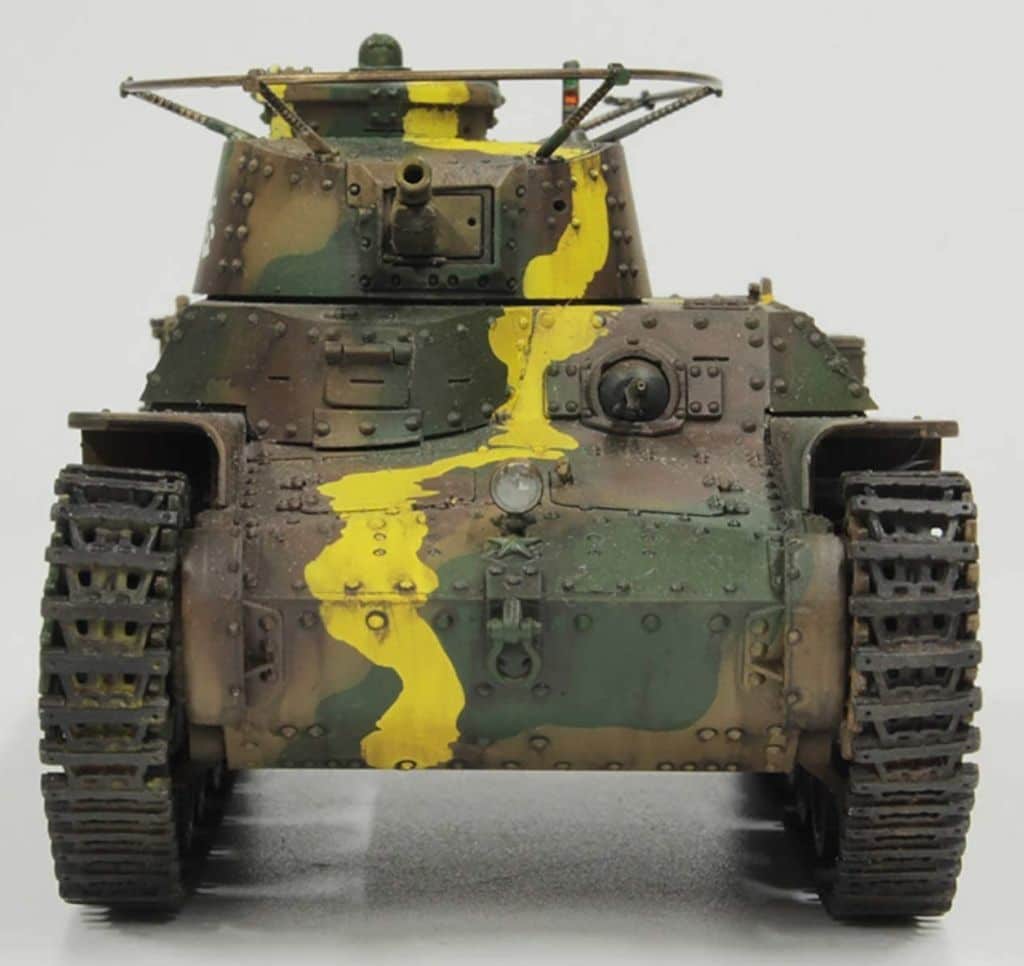Plastic model 1/35 WW. II Japanese Army Type 97 Middle Tank (Chiha ...