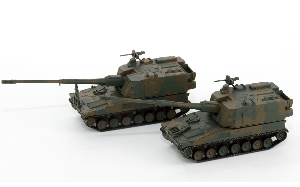 Plastic model 1/144 Japan Ground Self-Defense Force 99 Type 155 mm Self ...