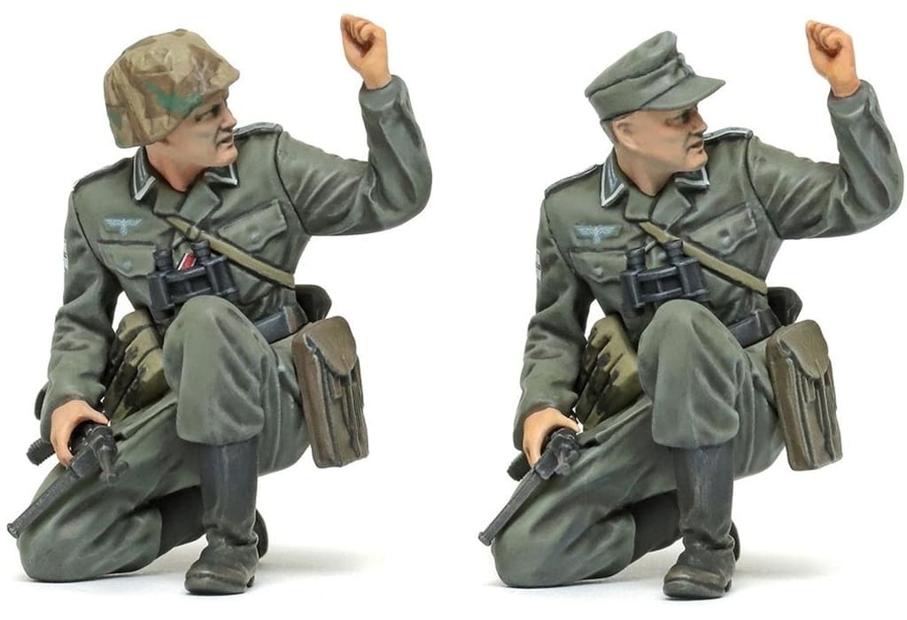1/35 German Infantry Set (Late World War II) "Military Miniature Series ...