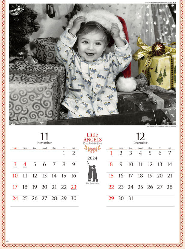 Little Angels (Kim Anderson) 2024 calendar | Goods / Accessories ...