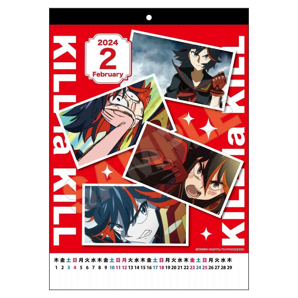 KILL LA KILL Wall Calendar 2024 | Goods / Accessories | Suruga-ya.com