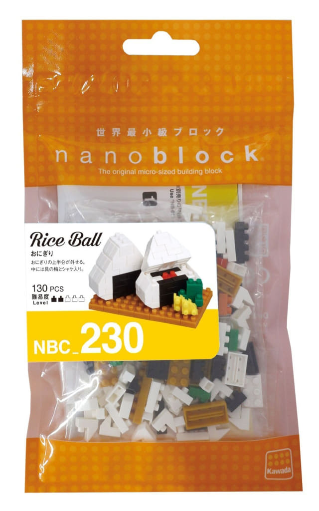 Toy Nanoblock NBC _ 230 Rice Balls | Toy Hobby | Suruga-ya.com