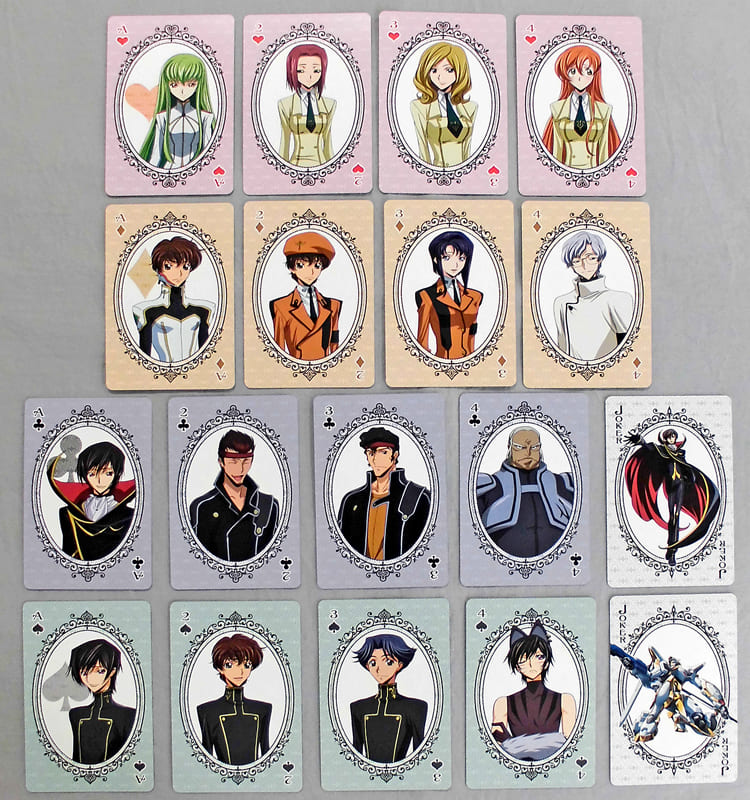 CODE GEASS: Lelouch of the Rebellion original cards (18 cards) "CODE ...