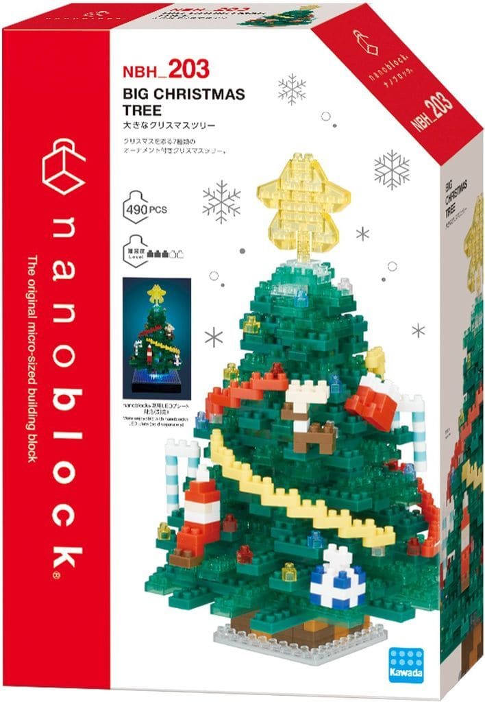 Nanoblock NBH _ 203 Large Christmas Tree (2020) | Toy Hobby | Suruga-ya.com