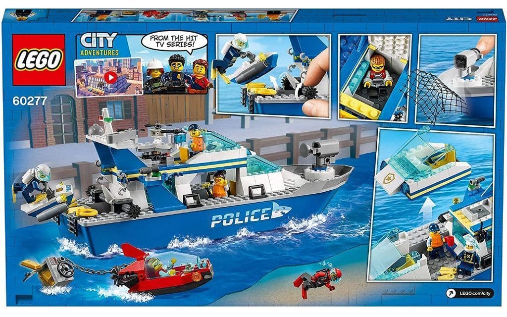 Toy LEGO Police Patrol Boat "LEGO CITY" 60277 | Toy Hobby | Suruga-ya.com