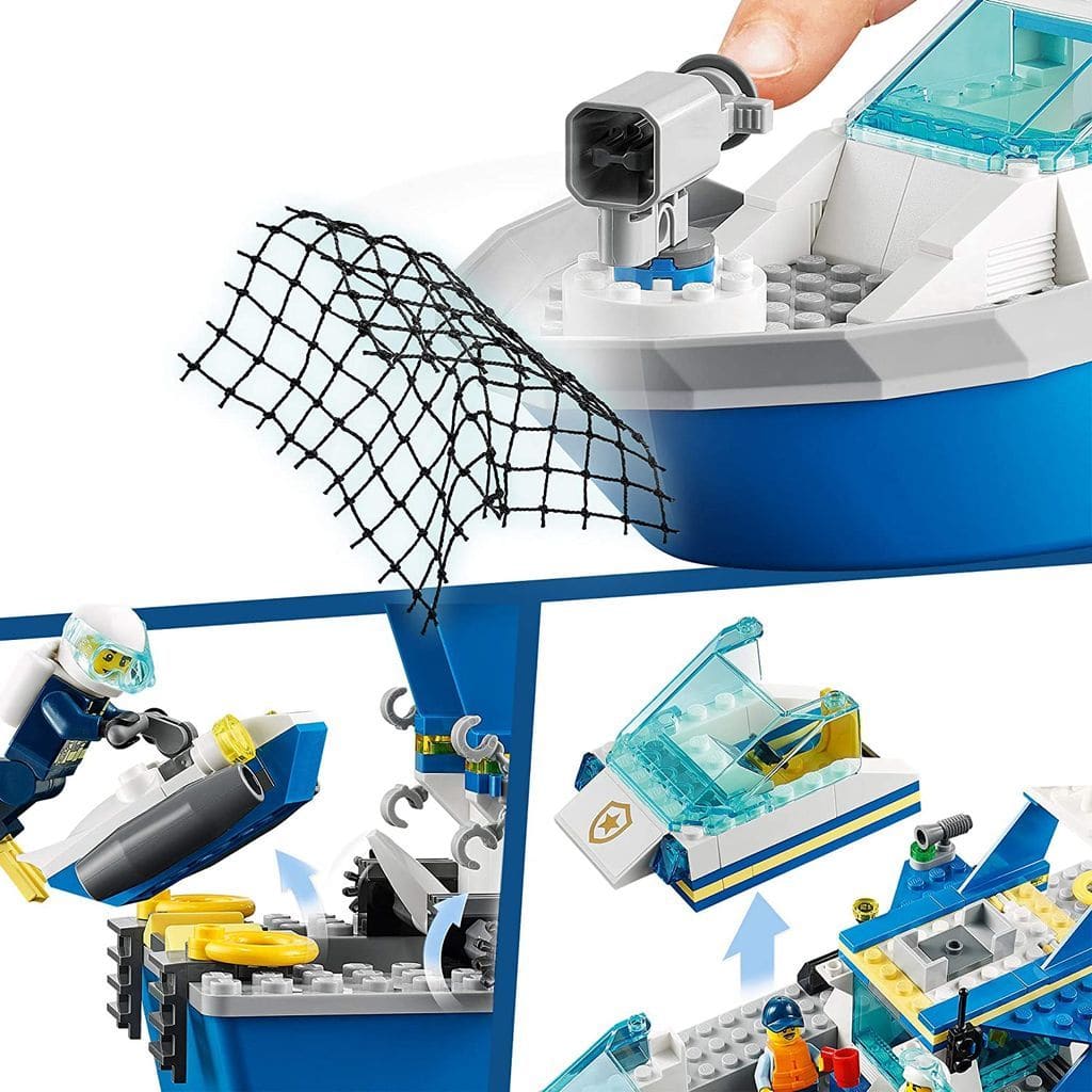 Toy LEGO Police Patrol Boat "LEGO CITY" 60277 | Toy Hobby | Suruga-ya.com