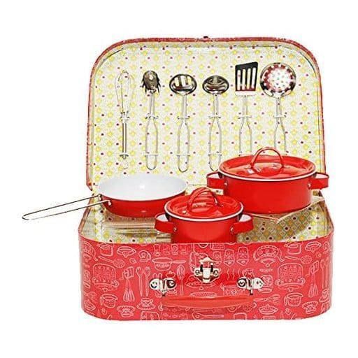 Toy Vintage Kitchen Set red - Vintage Kitchen Set Red - | Toy Hobby ...