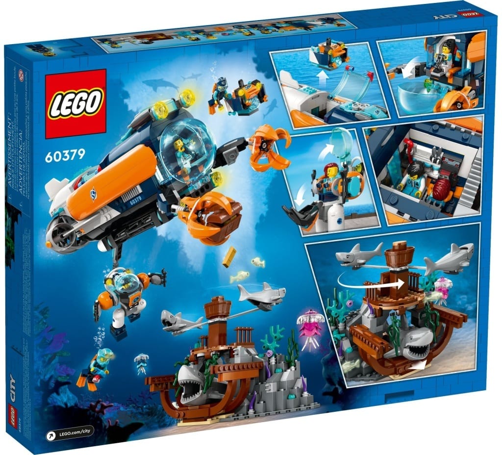 Toy LEGO deep-sea exploration vessel "Lego City" 60379 | Toy Hobby ...