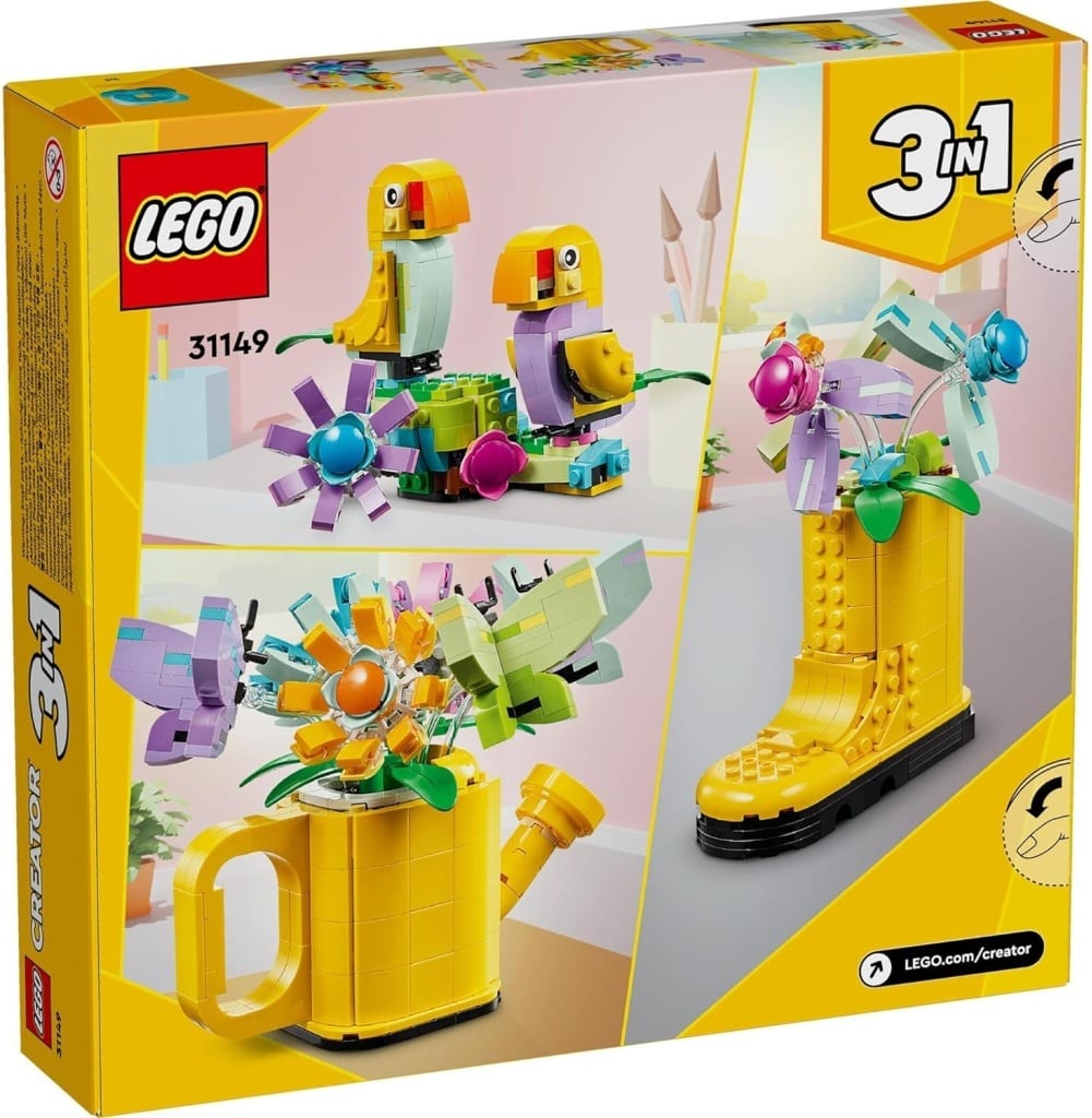 Lego Flower and Watering can "Lego Creator 3in1" 31149 | Toy Hobby ...