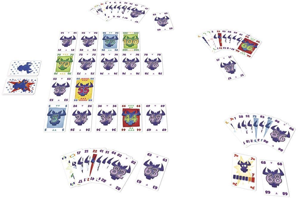 Board game NIMTO 25 th ANNIVERSARY GERMAN VERSION (6 nimmt 25 jahre ...