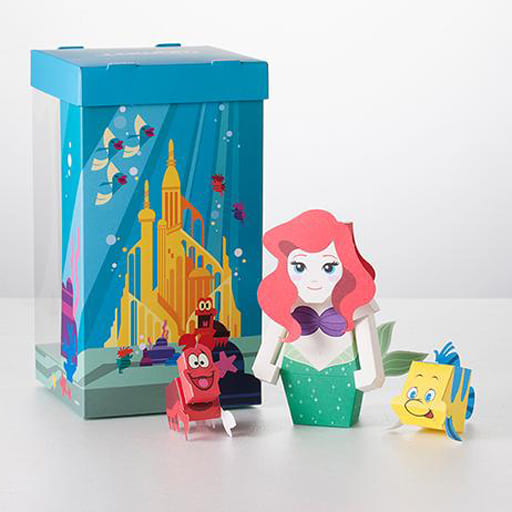Accessories (Character Kuta) Ariel Paper Toy (Paper Craft) M size "THE ...