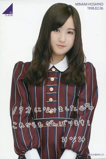 Minami Hoshino Birthday T-Shirt (w / Postcard) Brown L Size February ...