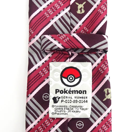 Clothing Pikachu Tie Engineer Check Pattern 「 Pocket Monsters 」 | Goods ...