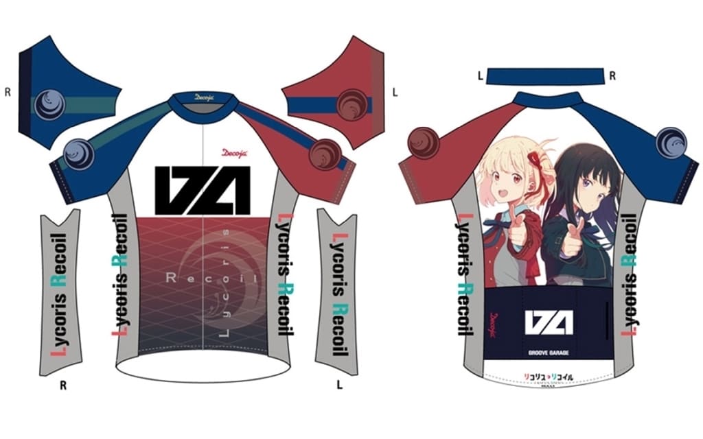 Senzoku & Taki cycle jersey full color S size "spider lily Recoil ...