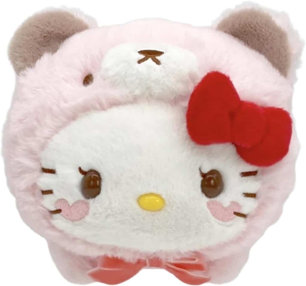 Hello Kitty (Kuma) Nakayochiomuchu Plush toy (S)' Sanrio Character ...