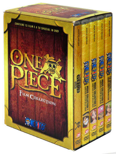 ONE PIECE FILM COLLECTION CONTIENE 13 FILM E4 TV SPECIAL IN DVD ...
