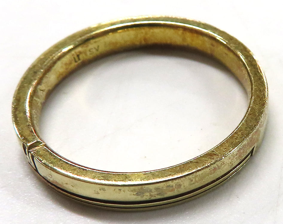 [Damaged Goods] Keisuke Manji-Kochi ring (K10 yellow gold) No. 18.0 ...