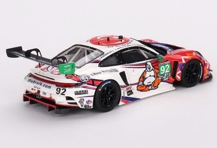 Minicar 1/43 Porsche 911 GT3R IMSA Daytona 24 hr GTD 2023 #92 Kelly ...
