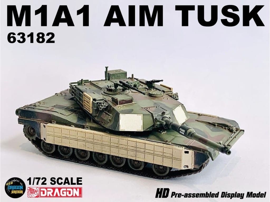 1/72 United States Marine Corps M1A1 AIM TUSK 2nd Marine Expeditionary ...
