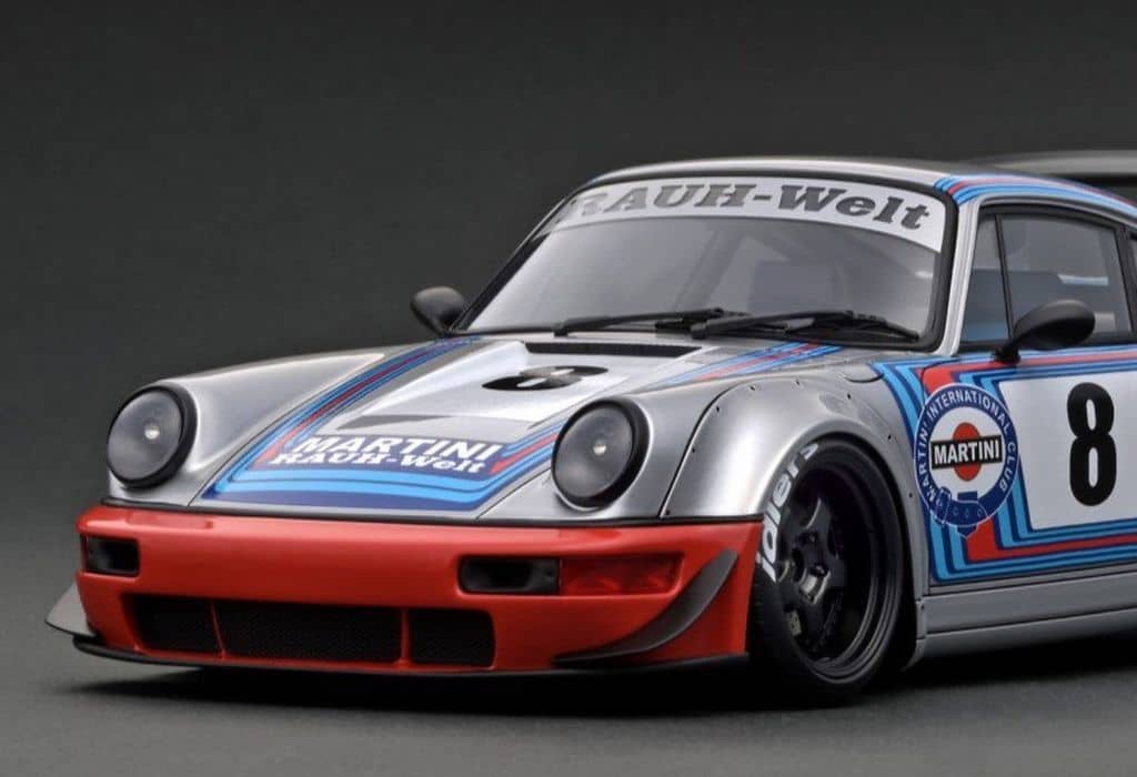 1/18 RWB 964 (Silver x Orange) [IG2468] | Toy Hobby | Suruga-ya.com