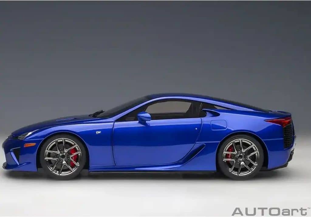 1/18 Lexus LFA (Pearl Blue) "Auto Art Composite Model Series" [78858 ...