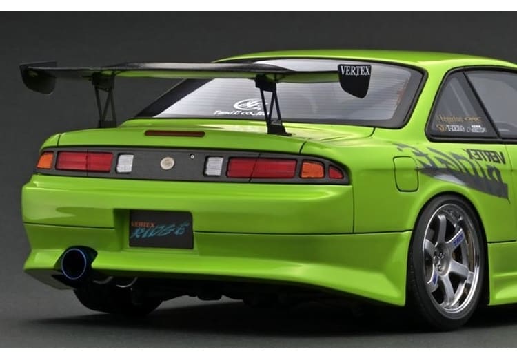 Minicar 1/18 VERTEX S14 Silvia (Yellow Green) [IG3086] | Toy Hobby | Suruga-ya.com