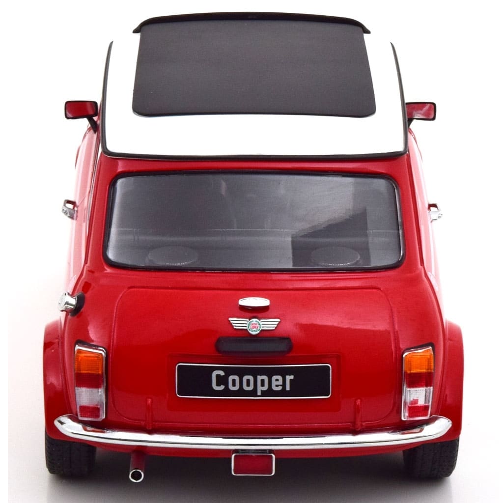 Minicar 1/12 Mini Cooper Sunroof Left Hand Drive (Red x White ...