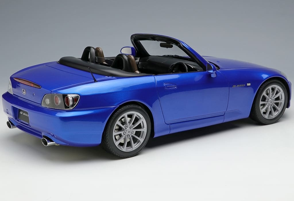 1/18 Honda S2000 (AP2) 2005 (Bermuda Blue Pearl) [EML118A] | Toy Hobby ...
