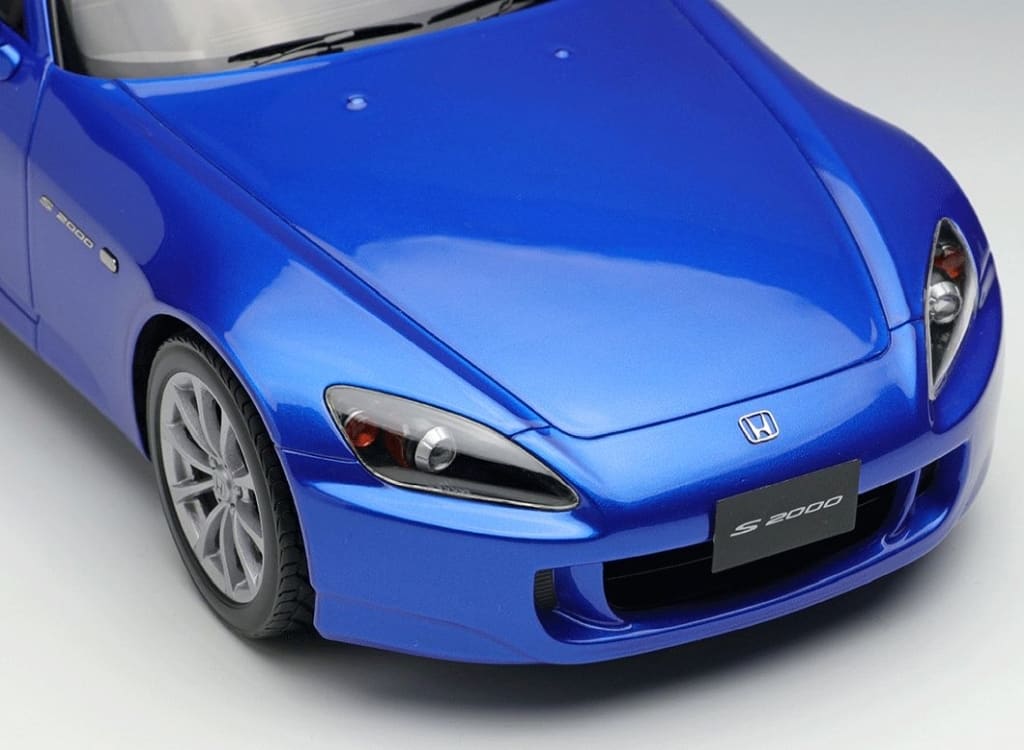 1/18 Honda S2000 (AP2) 2005 (Bermuda Blue Pearl) [EML118A] | Toy Hobby ...