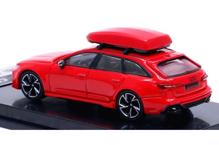Minicar 1/64 Audi RS6 Avant w / Roof-box (Tango Red) [CM64-RS6-03 ...