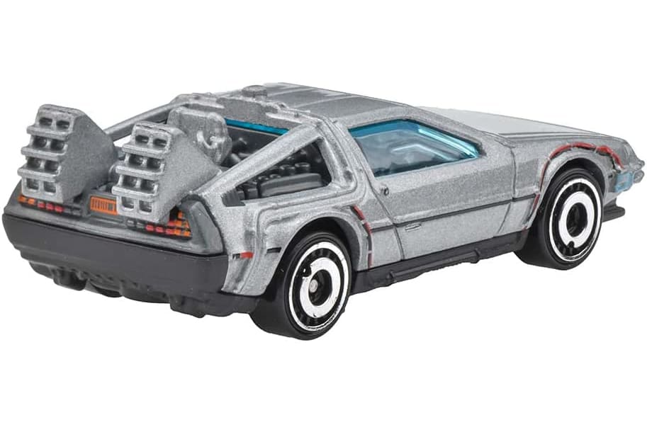 Minicar 1/64 Back to the Future - Time Machine "Hot Wheels Screen Time ...