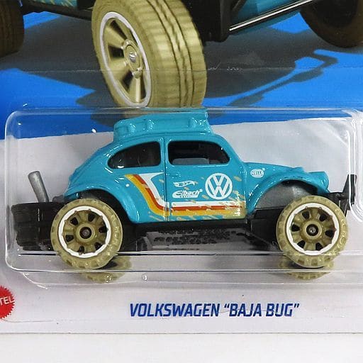 Minicar 1/64 VOLKSWAGON "BAJA BUG" (Turquoise Blue) "Hot Wheels MUD Studs" [HCW52-M7C5] | Toy ...