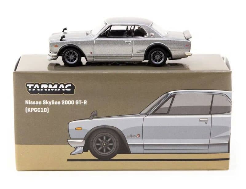 ミニカー 1/64 Nissan Skyline 2000 GT-R KPGC10(シルバー) [T64G-043-SL] | Toy ...