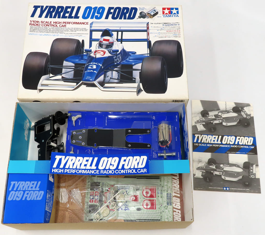 [Damaged] 1/10 George Tyrrell 019 Ford "Formula One Type Electric RC ...