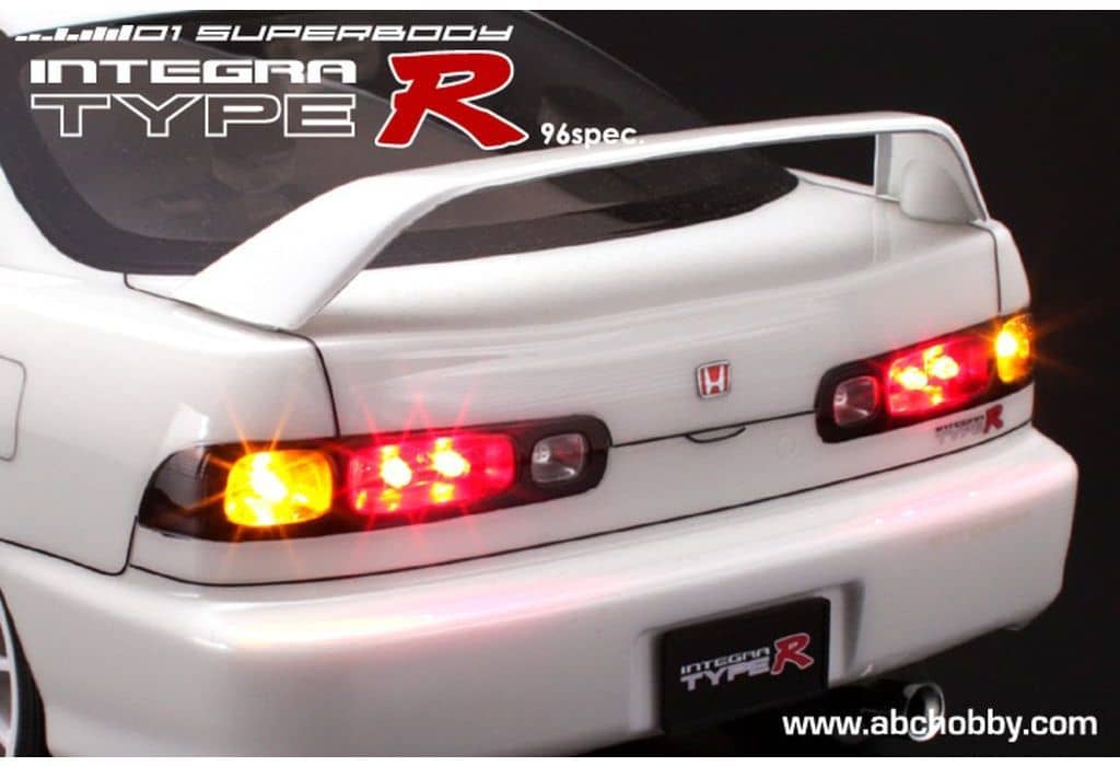 For 1/10 Electric RC Car 01 Super Body Honda Integra Type R96 Spec ...