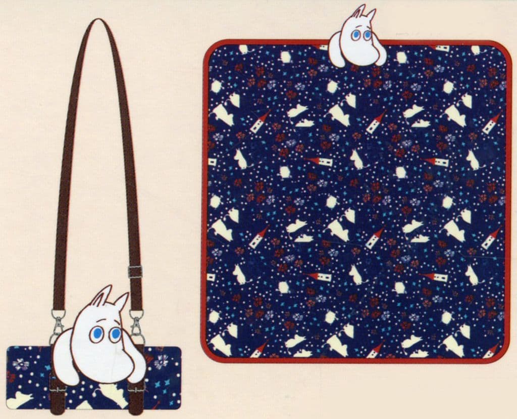 Blanket "Moomin" with Plush toy along with Moomin Moomin | Goods ...