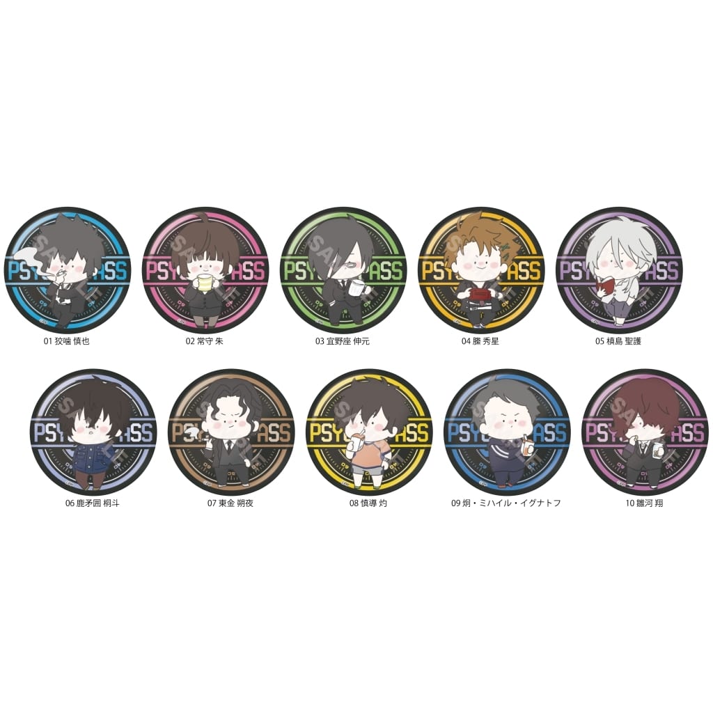 10-Type Set "Psycho-PASS PSYCHO-PASS Chiru Core Metallic metal badge 01 ...