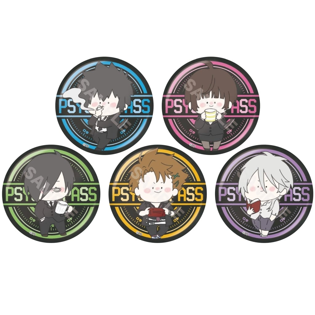 10-Type Set "Psycho-PASS PSYCHO-PASS Chiru Core Metallic metal badge 01 ...