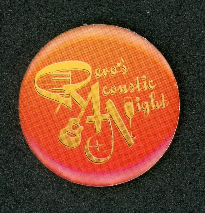 Revo Pin Badge (Orange) 「 Revo's Acoustic Night 」 Special Bonus | Goods ...
