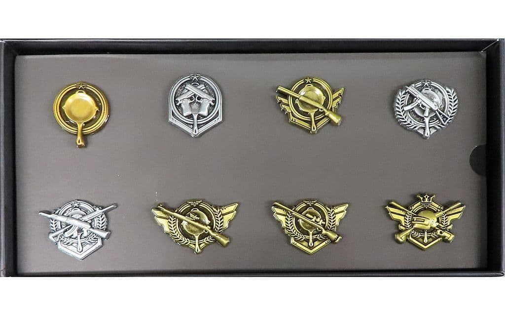 Logo pin badge collection "PLAYERUNKNOWN'S BATTLEGROUND (PUBG)" | Goods ...