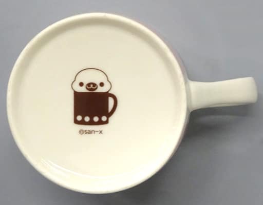 White sesame, cherry sesame and ground sesame (pink) mug "Mame Goma ...