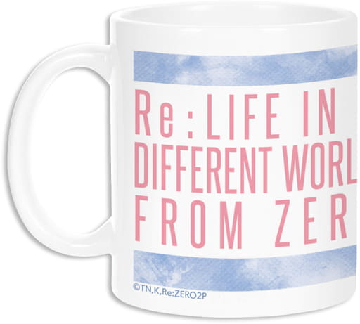 Mug / Teacup Rum Ani-Art aqua label mug "Re:ZeRo Starting Life in ...