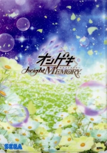 Clear file AIBARA TSUBAKI DAY DREAM FAIRIES A4 plastic trasparent file folder "Ongeki bright ...