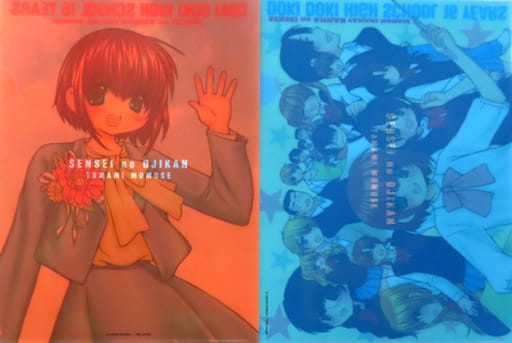 Clear file Collection W Illustration Special plastic trasparent file ...